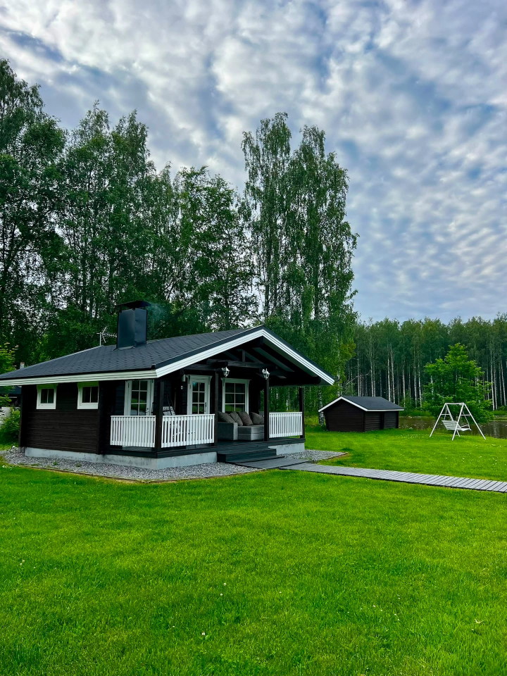 Saunamökki Joen Varrella - Lempäälä