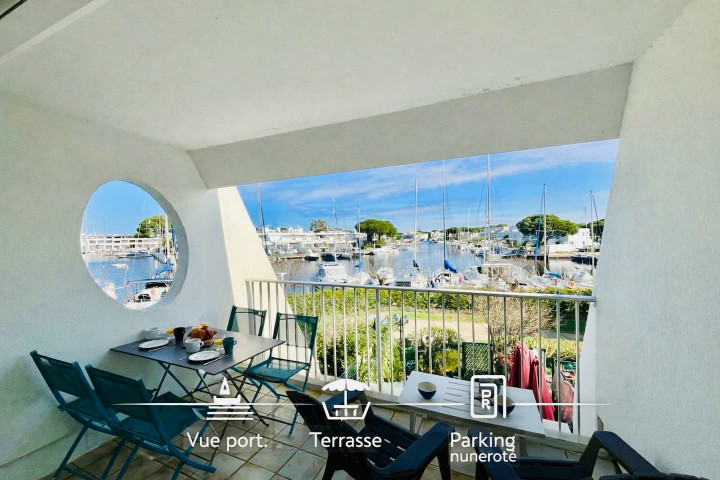Port Camargue Plage Sud Air Conditioning Santa Maria Stunning View - Le Grau-du-Roi