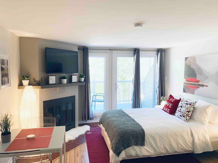 Cozy Modern Studio Tremblant-spa Access - Mont-Tremblant