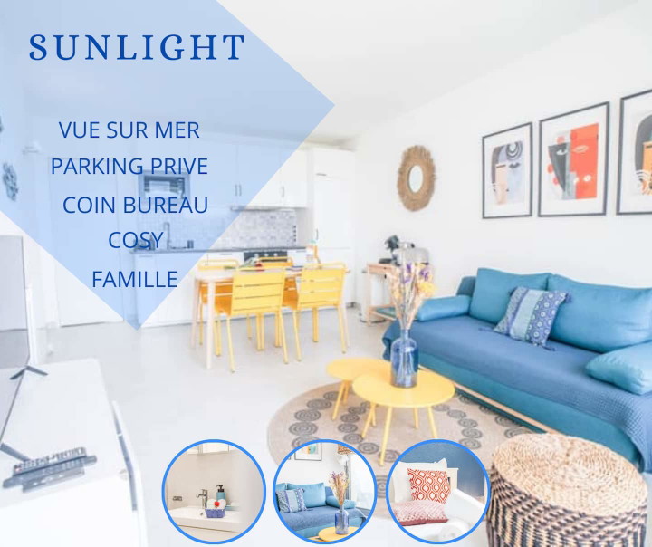 New Sunlight*terrasse Vue Mer*acces Plage*famille - La Grande-Motte