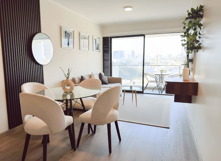 Modern Apartment, San Isidro, 2 Bedrooms, Gym - Lima