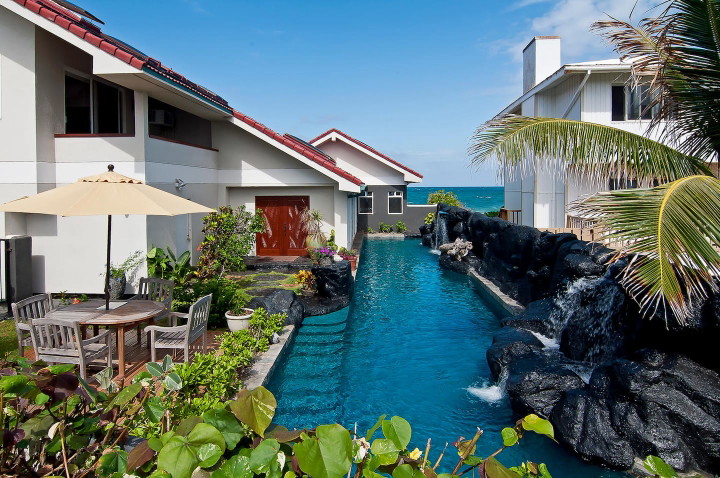 Kailua Oceanfront-60' Lap Pool - Upscale Quiet Neighborhood - Legal - Kailua, HI
