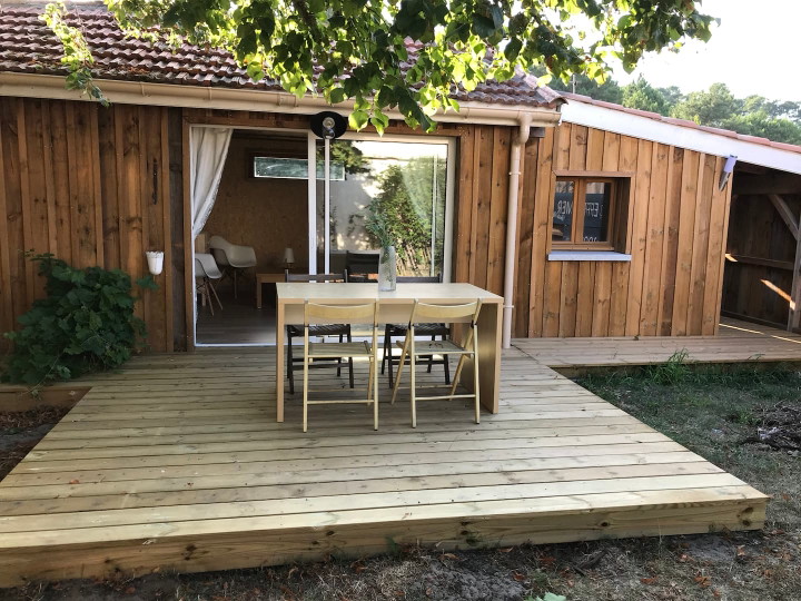Chalet Entre Mer Et Lac Accessible En Vélo - Hourtin