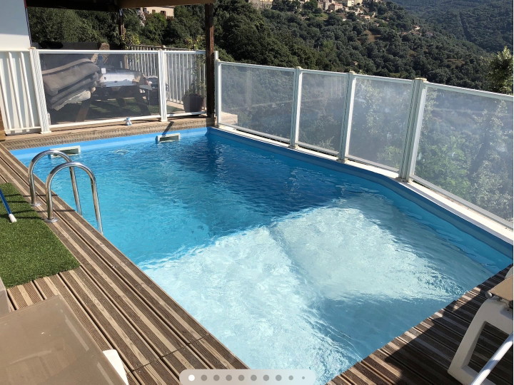 Chalet Vanessa 80m2 Terrasse Vue Et Piscine Privée - Olmeto