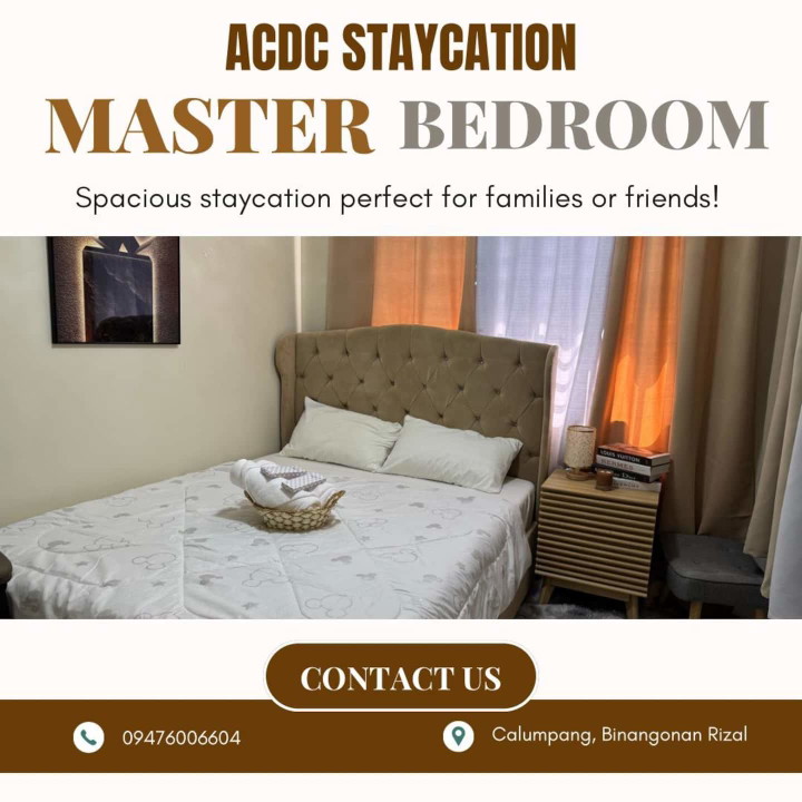 Acdc Staycation Binangonan - Queen Bedroom - Binangonan