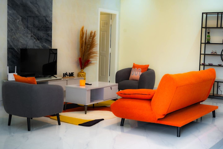 T3 Haut De Gamme, Lit King Size, Terrasse/parking - Gabon