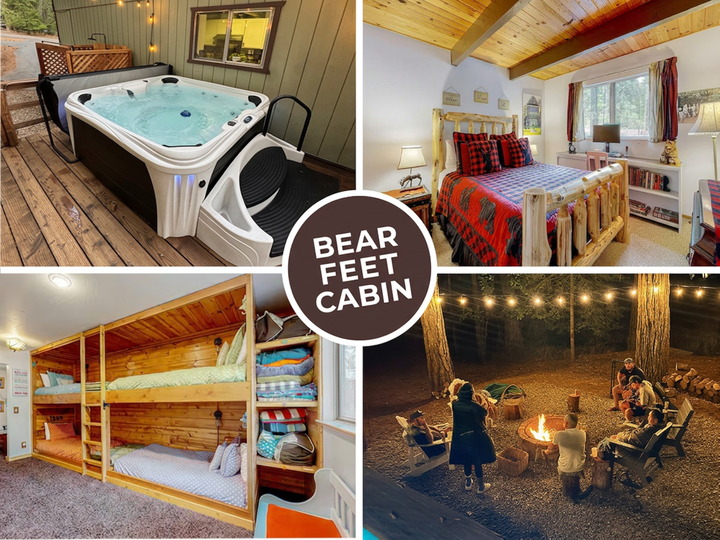 Bear Feet Cabin: Hot Tub, Dogs, Outdoor Shower - Arnold, CA