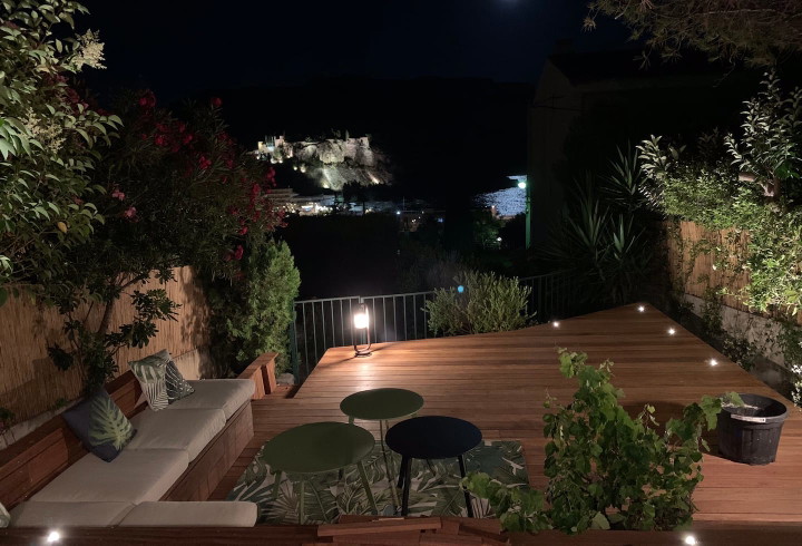 Terrace Of The Leaning Pine Of The Harbor - Cassis