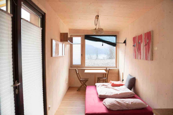 Tiny Haus, Wunderschöner Seeblick, Wohnraum 15 M2 - Attersee