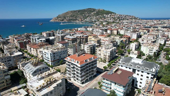 Merkezde | Denize 2 Dakika | Kısmi Deniz Manzaralı - Alanya