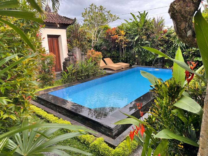 Okioka Villa With Private Pool In Rice Fields Ubud - Bali
