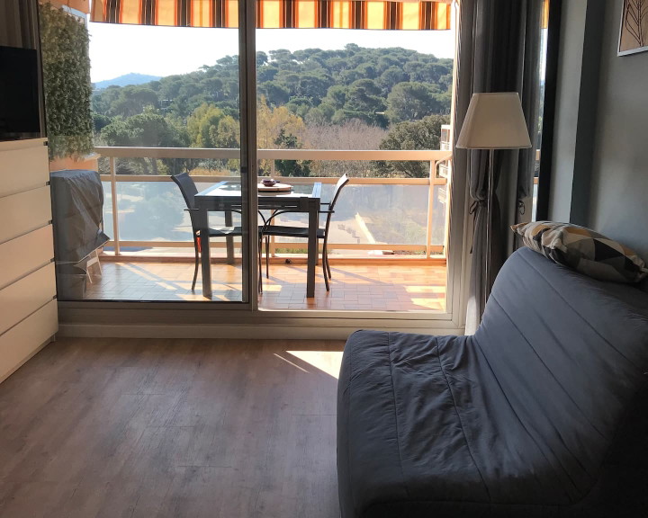 Studio Bord De Mer Piscine Tennis - Bormes-les-Mimosas