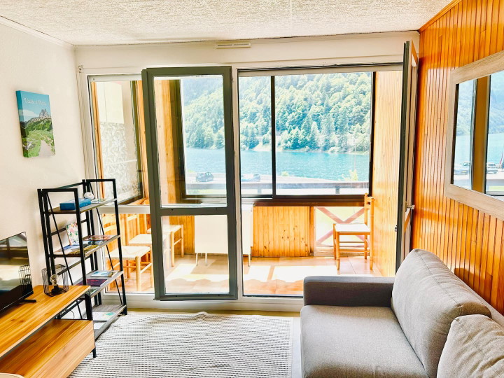 Agréable T2 Vue Lac, Loggia+parking Pour 4/5 Pers. - Lac de Fabrèges