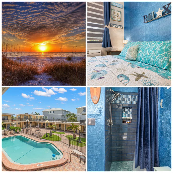 Florida Island Beauty@thebeach@heated Pool - North Redington Beach, FL