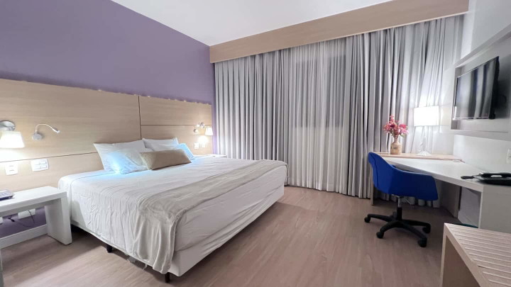 Estúdio Hotel A Uma Quadra Da Praia - Santos