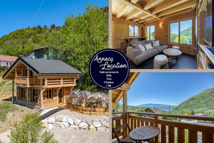 Cozy Chalet With Terrace  Peaceful Nature Views - Saint-Jorioz