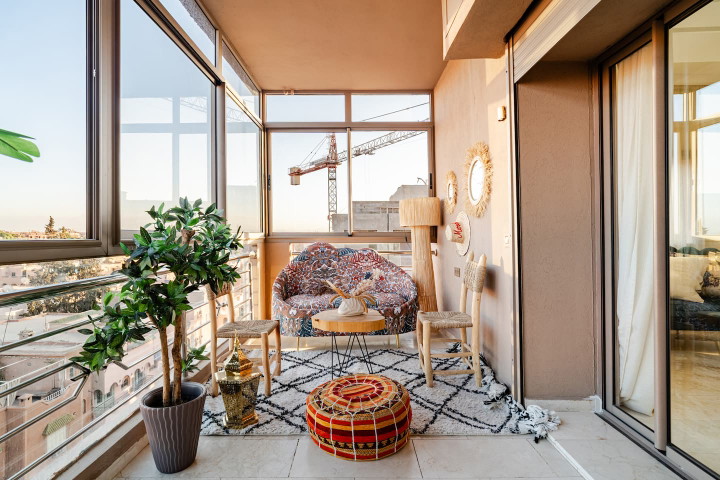 Flat  Panoramic Terrace, Gueliz - Marrakech