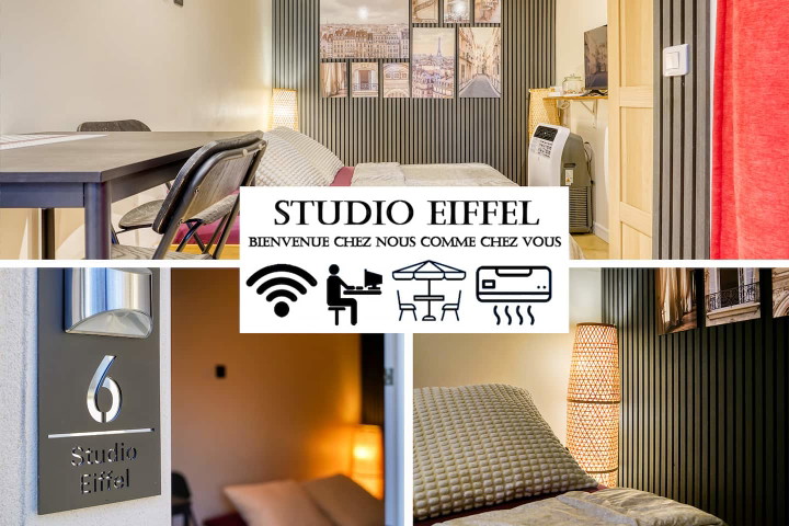 Studio Eiffel, Terrasse Et Parking - Paris 19e Arrondissement