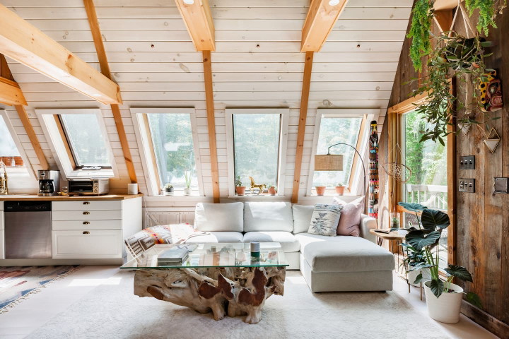 The Canopy Houseremodeled Vermont A-frame Near Downtown - Stowe, VT