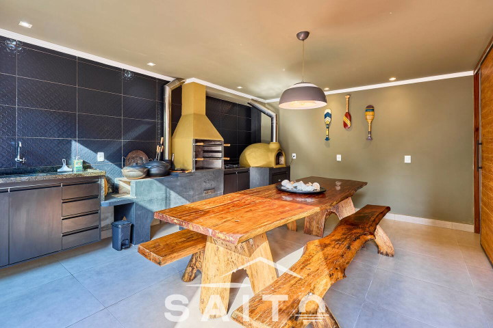Loft | Gourmet Area | Air Conditioning - Ubatuba