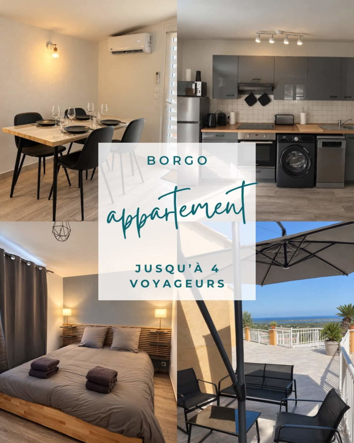 Appartement T2 Tout Confort, Entre Mer Et Montagne - Biguglia