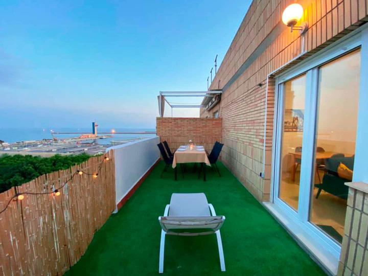A Bright Penthouse With An Ocean View - Almería