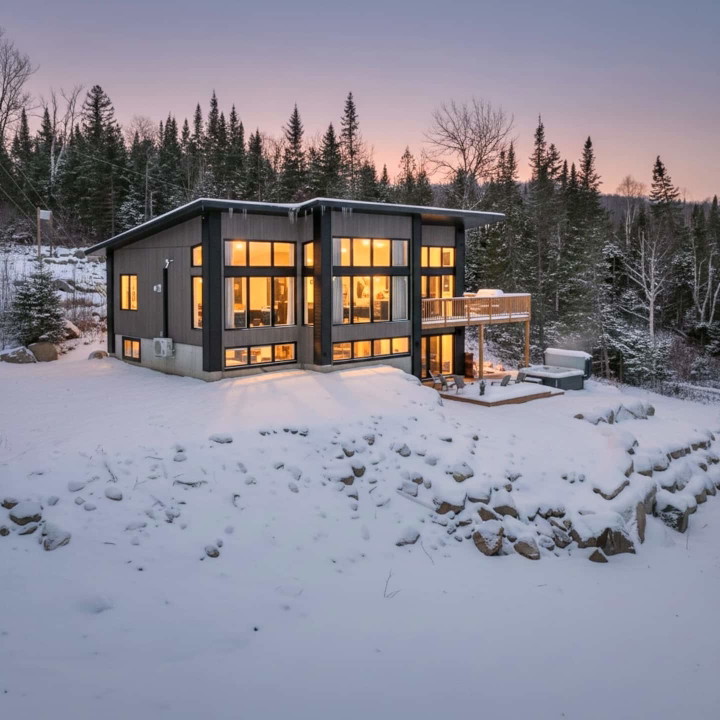 Havre De Paix! Chalet Luxueux - Spa, Vue & Kayak - Laurentides
