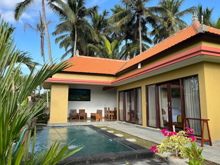 Ume Kangin: Relaxing 2br Rice Field View Villa - Bali
