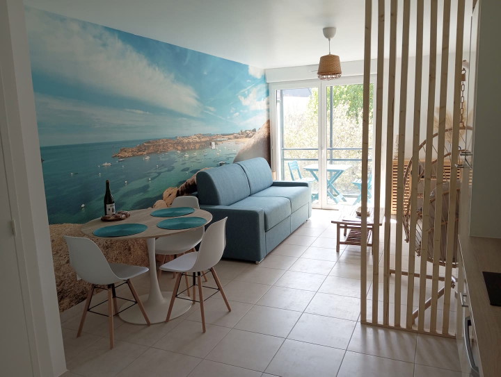 Studio - Balcon - Plage, Thalasso, Gr34 à 100m - Perros-Guirec