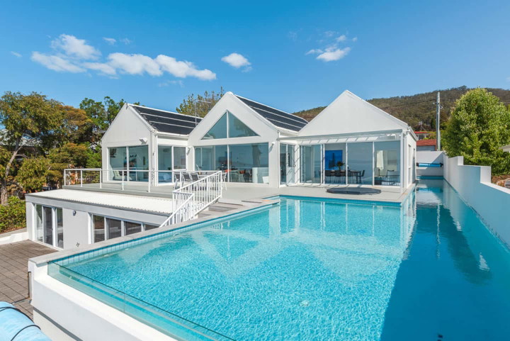 Oasis En Bord De Mer Avec Piscine à Débordement - Hobart