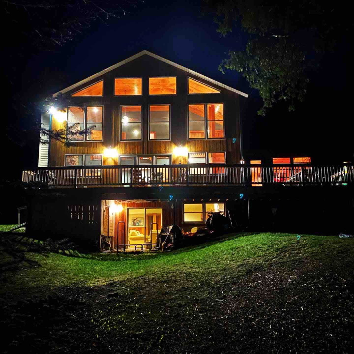 Rangeley, Large Lake House, Big Dock, Snowmobile - Rangeley, ME