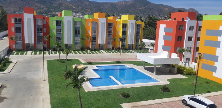 Departamento Nuevo Con Alberca A 10 Min De La Playa - Acapulco