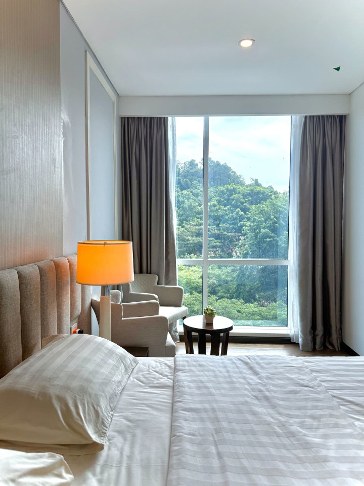 Lakeview Infinity Pool & Forest Scenery At Panbil - Batam