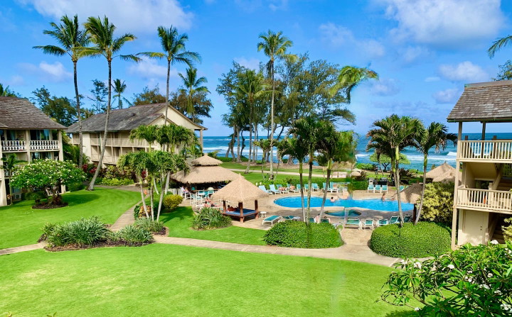 Voici Votre Magnifique Appartement Au Dernier éTage Avec Vue Sur L'océan, Climatisation Et Wi-fi - Kauai, HI