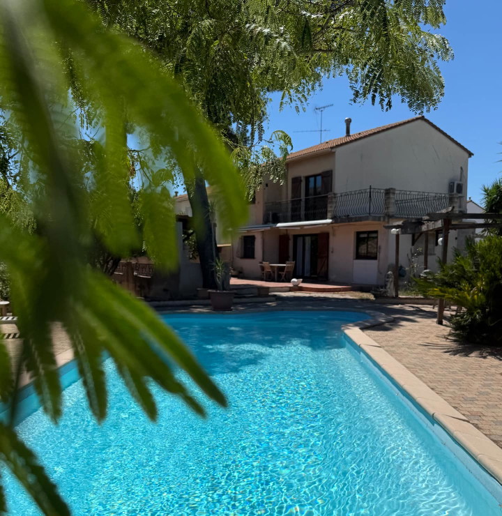 Villa Lagon De Larbois, Piscine Xxl, Garrigue. - La Fare-les-Oliviers