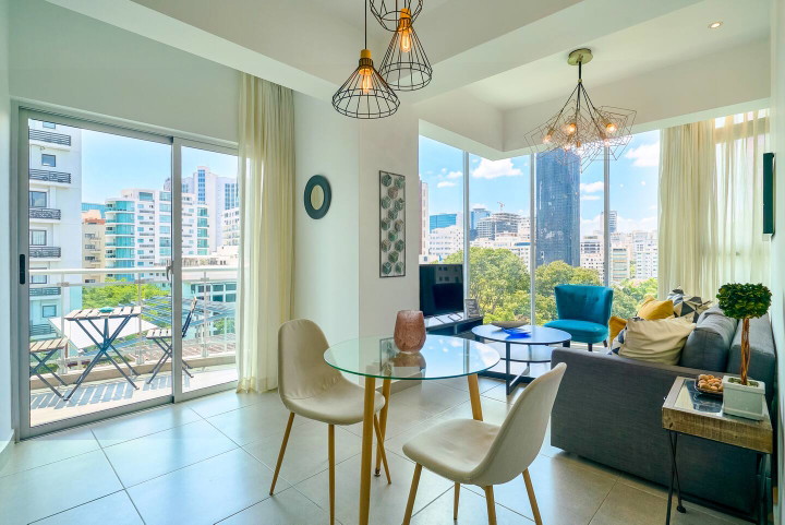 Modern Apt With City Views & Terrace - Santo Domingo (Dominican Republic)