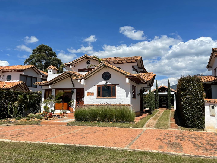 Alquiler Hermosa Casa Condominio- Villa De Leyva - Villa de Leyva