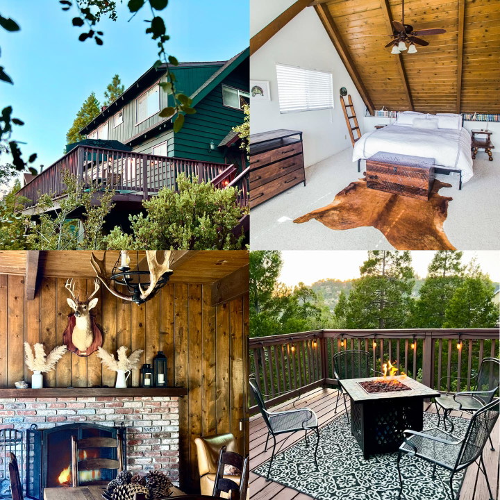 Rustic-chic Lake Arrowhead Cabin Lake Pass - Views - San Bernardino, CA