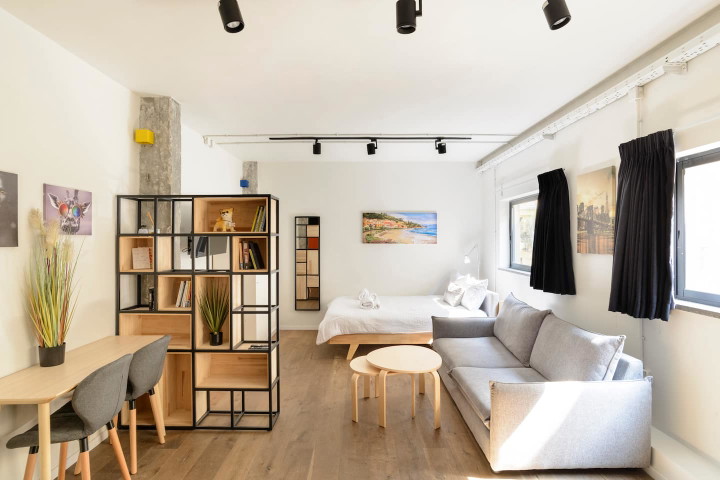 Superbe Studio | À 2 Minutes De La Plage | Wifi | Miklat - Tel-Aviv
