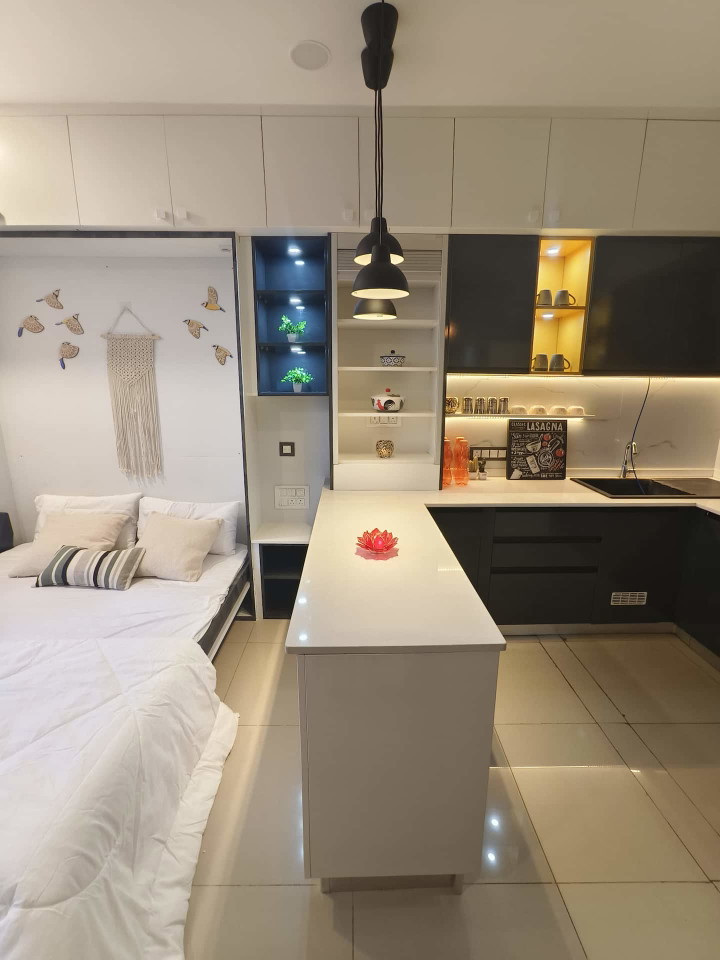 Premium 1bhk For 4 With Lakeview - Urban Sunflower - 邦加羅爾