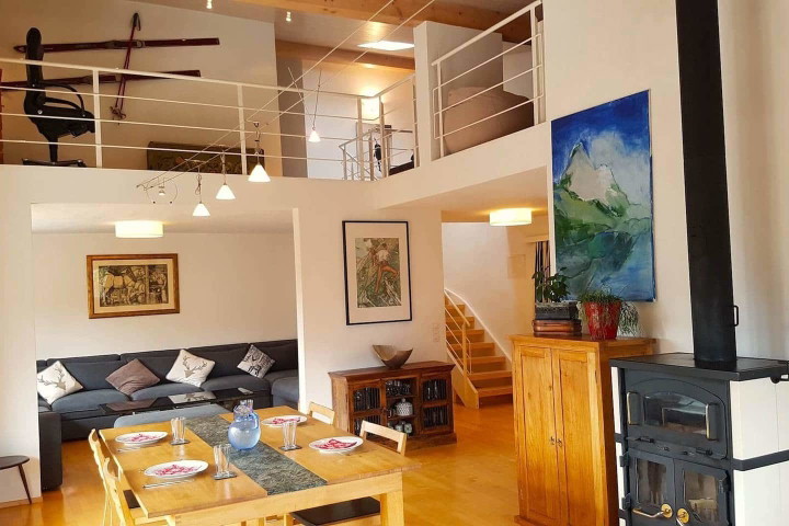 Spacious, Open And Quiet Chalet In Salums - Flims