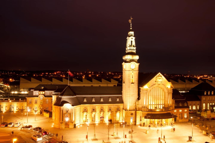 Beautiful Studio City Center Train Station - Luxembourg City