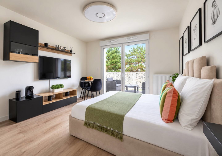 Studio Lumineux  800m Centrex & Rer  2 Pers - Champs-sur-Marne