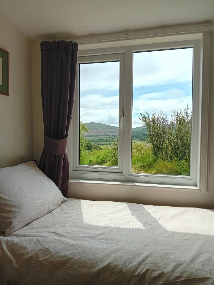 "The Blue Lean-to" Dervaig, Isle Of Mull. - Isle of Mull
