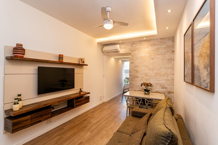 Beach + Subway A Few Steps Away 3 Bedrooms With Air Conditioning - Rio de Janeiro