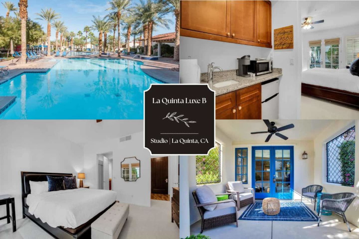 Lux Ground Floor Studio In Legacy Villas #B - La Quinta, CA