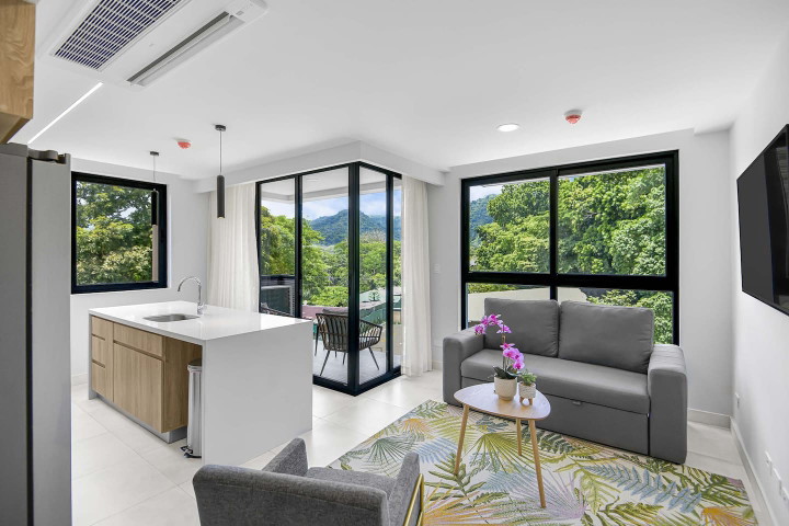 Nido De Lapas - Mountain View Apt Steps To Beach - Costa Rica