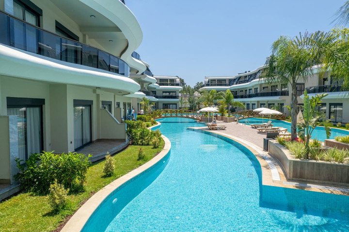 The Maris Lagoon I Luxury Apartment With Pool - Avsallar