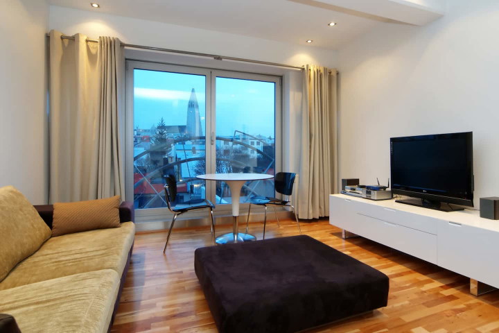 Fabuleux Appartement-terrasse Sur La Rue Principale - Reykjavik