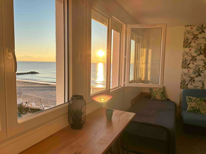 Studio Les Pieds Dans Leau Vue Mer 1ère Ligne - Palavas-les-Flots